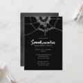 Halloween Spooktacular Spider QR Code Social Media Invitation | Zazzle