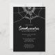 Halloween Spooktacular Spider QR Code Social Media Invitation | Zazzle