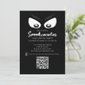 Halloween Spooktacular Spooky Ghost QR Code Map Invitation | Zazzle