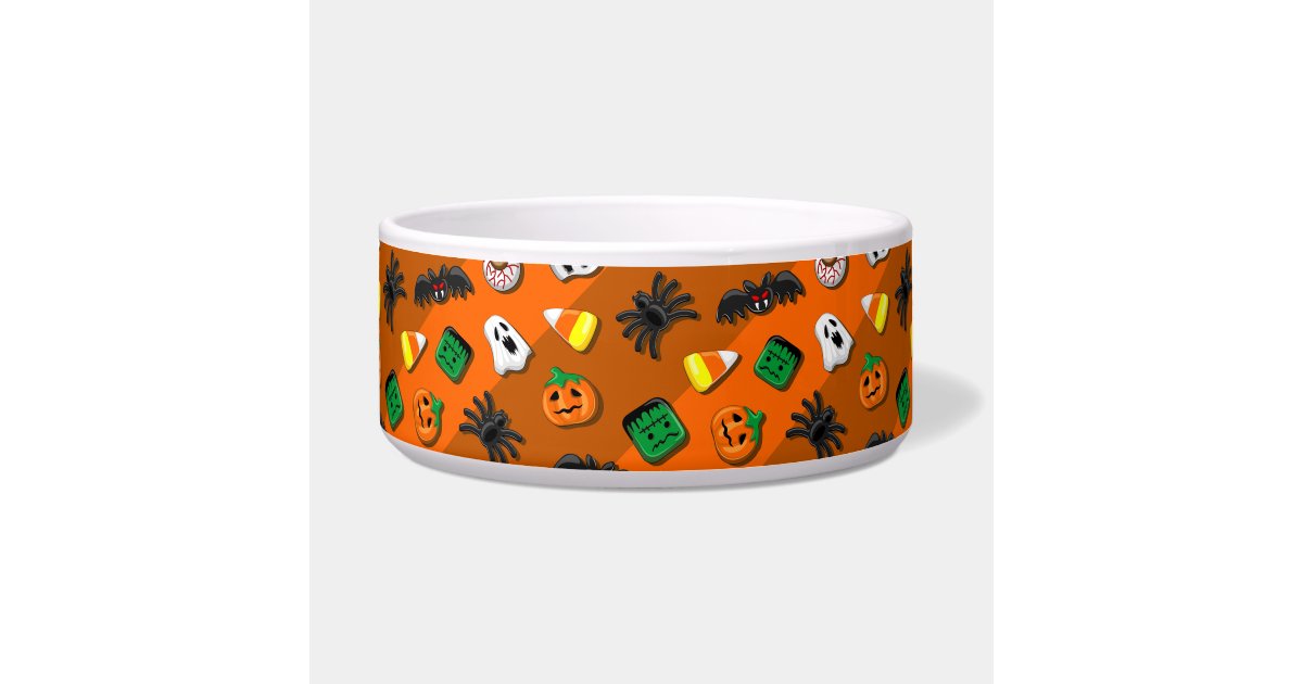 Halloween Spooky Candies Party Bowl | Zazzle