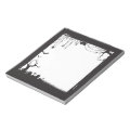 Halloween Spooky Graveyard Blank Notepad | Zazzle