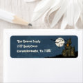 Halloween Spooky Haunted Mansion Address Labels | Zazzle