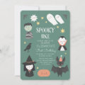Halloween Spooky One First Birthday Invitation | Zazzle