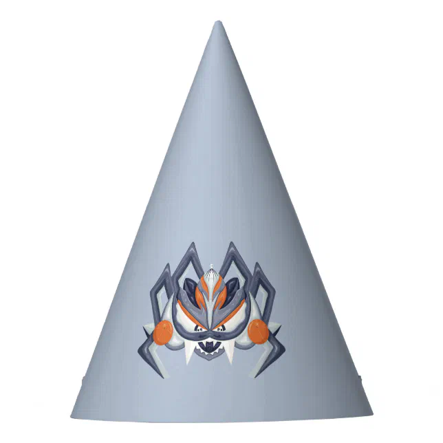 Halloween Spooky Spider / King of Pumpkin Party Hat | Zazzle