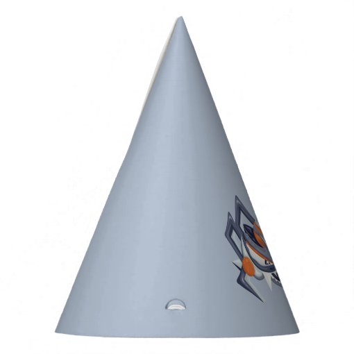 Halloween Spooky Spider / King of Pumpkin Party Hat | Zazzle