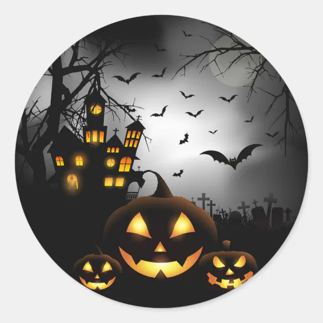 Halloween Stickers | Zazzle