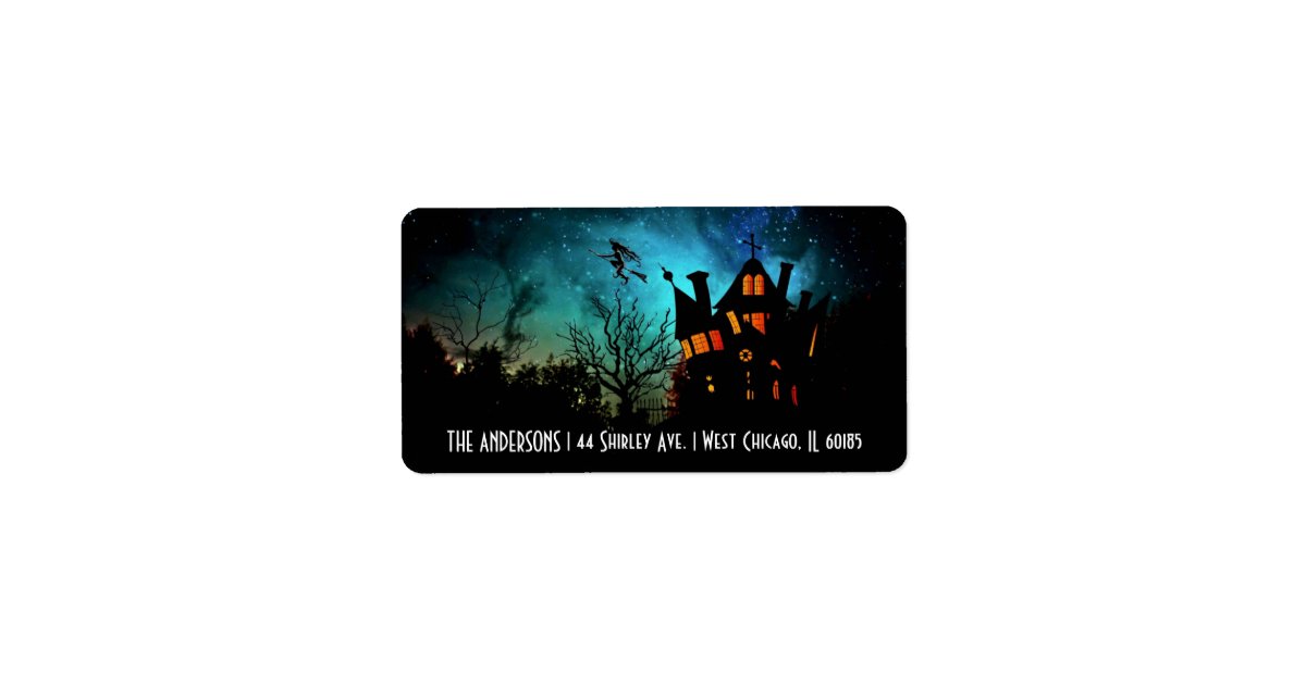 Halloween Theme Address Labels | Zazzle
