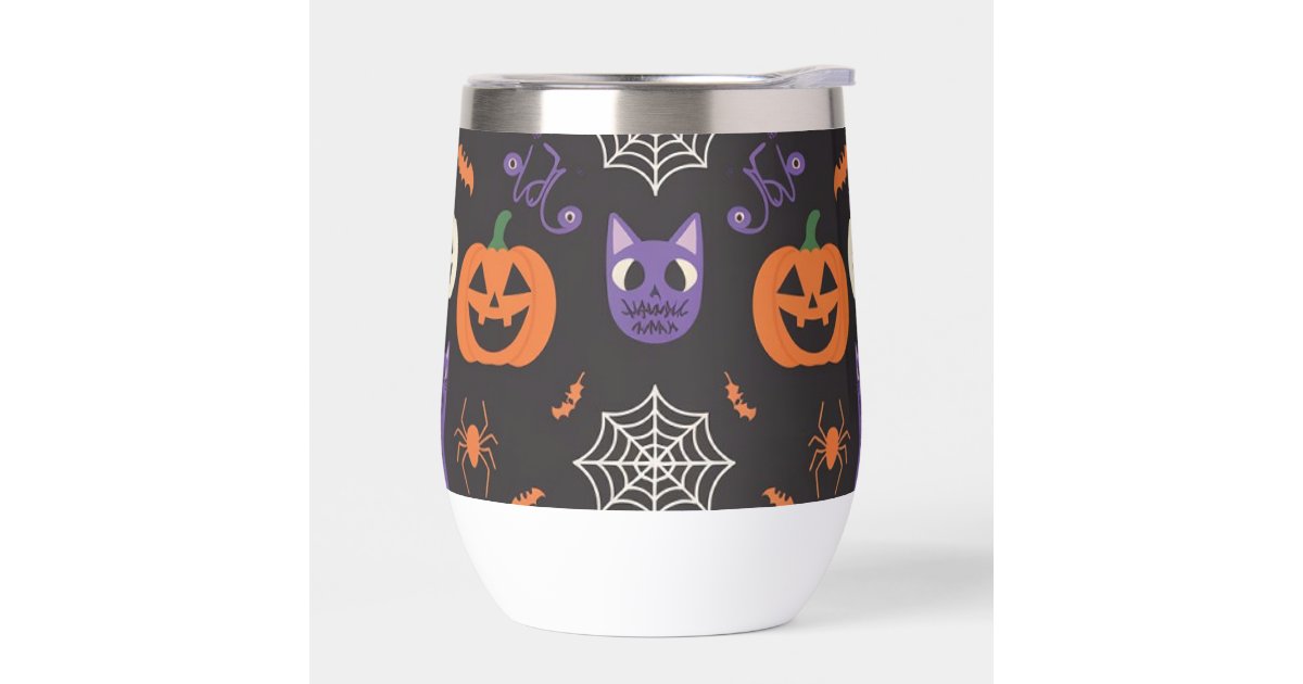 Halloween Thermal Wine Tumbler | Zazzle