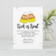 Halloween Trick or Treat Candy Corn Map QR Code Invitation | Zazzle