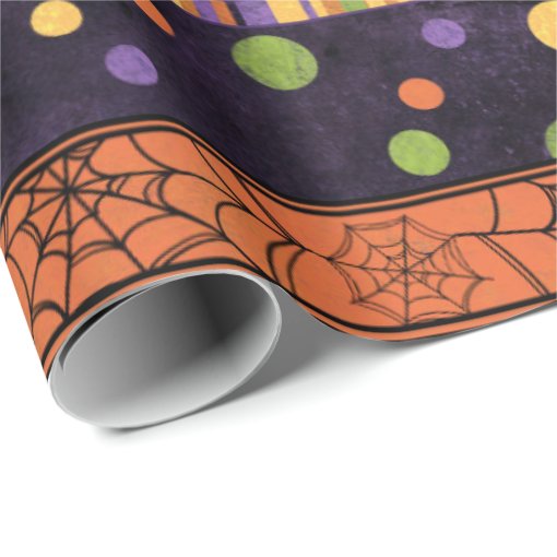 Halloween Trick or Treat Wrapping Paper Gift Wrap | Zazzle