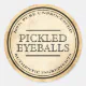 Halloween vintage apothecary pickled eyeball label | Zazzle