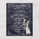 Halloween Wedding Skeletons Invitation Budget Flyer | Zazzle