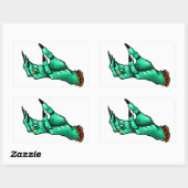 Halloween Witch Hand Sticker | Zazzle