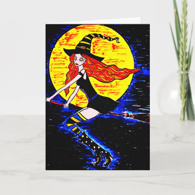 Halloween witches card | Zazzle