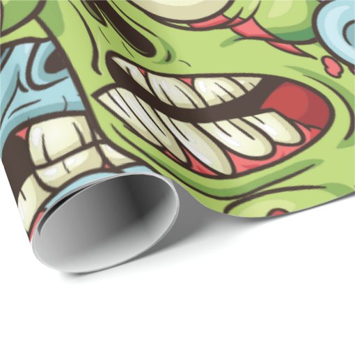 Halloween Zombies Wrapping Paper | Zazzle