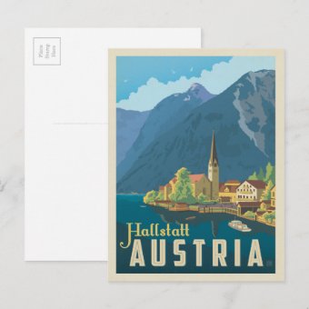 Hallstatt, Austria Postcard | Zazzle