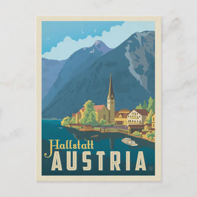 Hallstatt, Austria Postcard | Zazzle