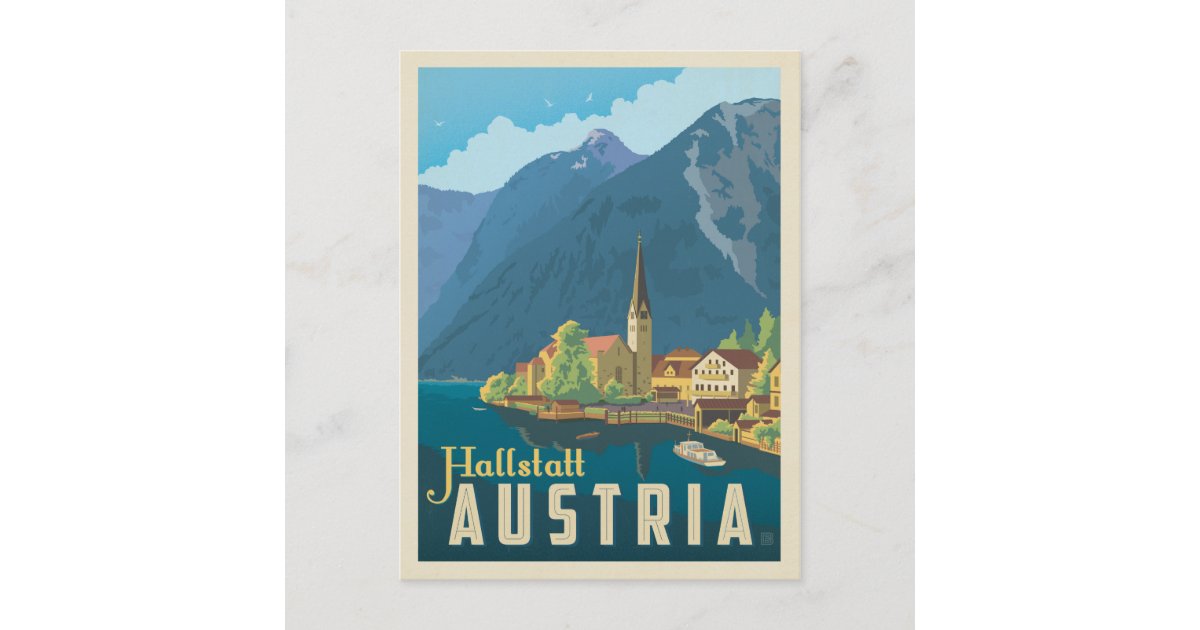 Hallstatt, Austria Postcard | Zazzle
