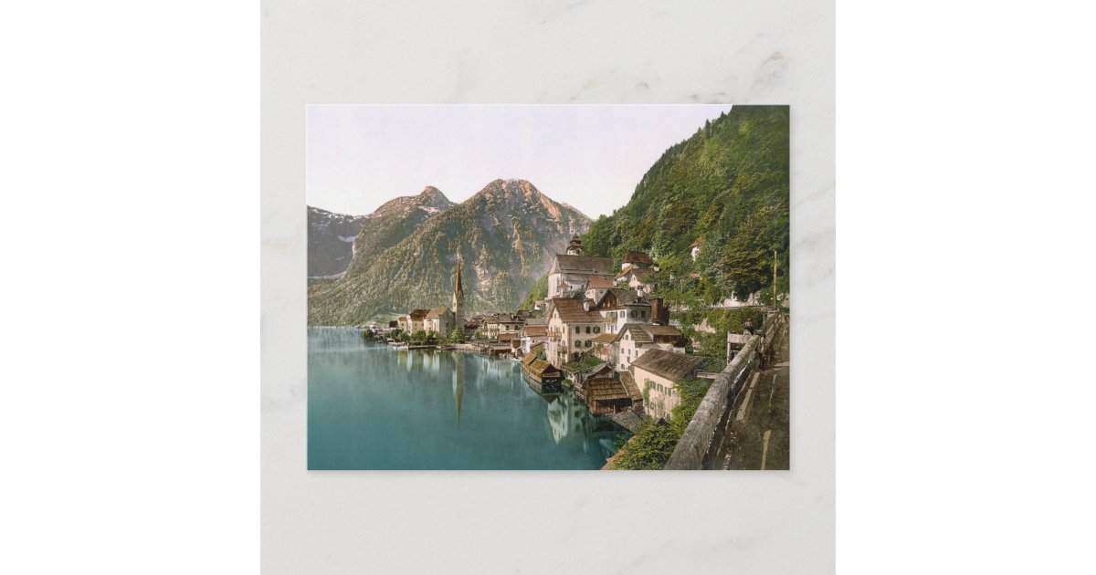 Hallstatt Austria postcard | Zazzle