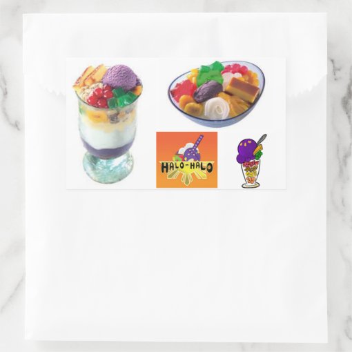 Halo Halo Stickers | Zazzle