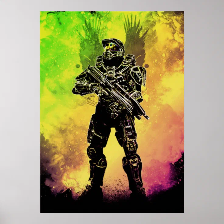 Halo Master Chief Poster | Zazzle