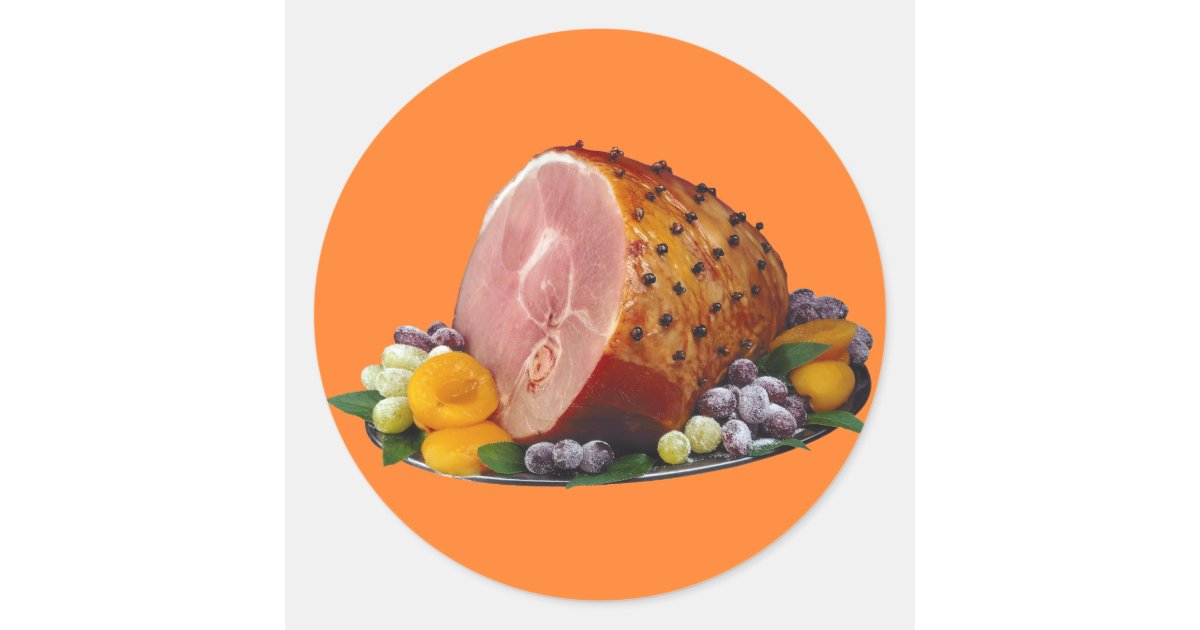 Ham Classic Round Sticker | Zazzle