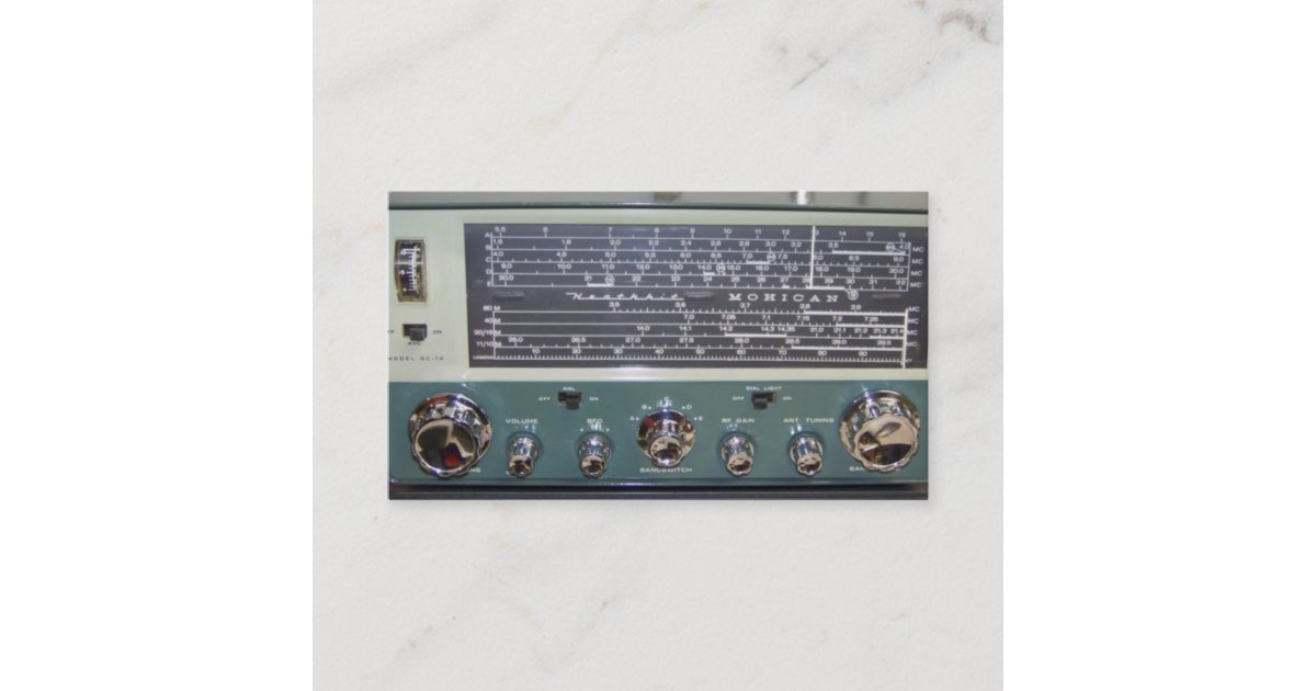 Ham Radio Business Card | Zazzle