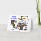 Happy Ham Funny Birthday Card | Zazzle.com