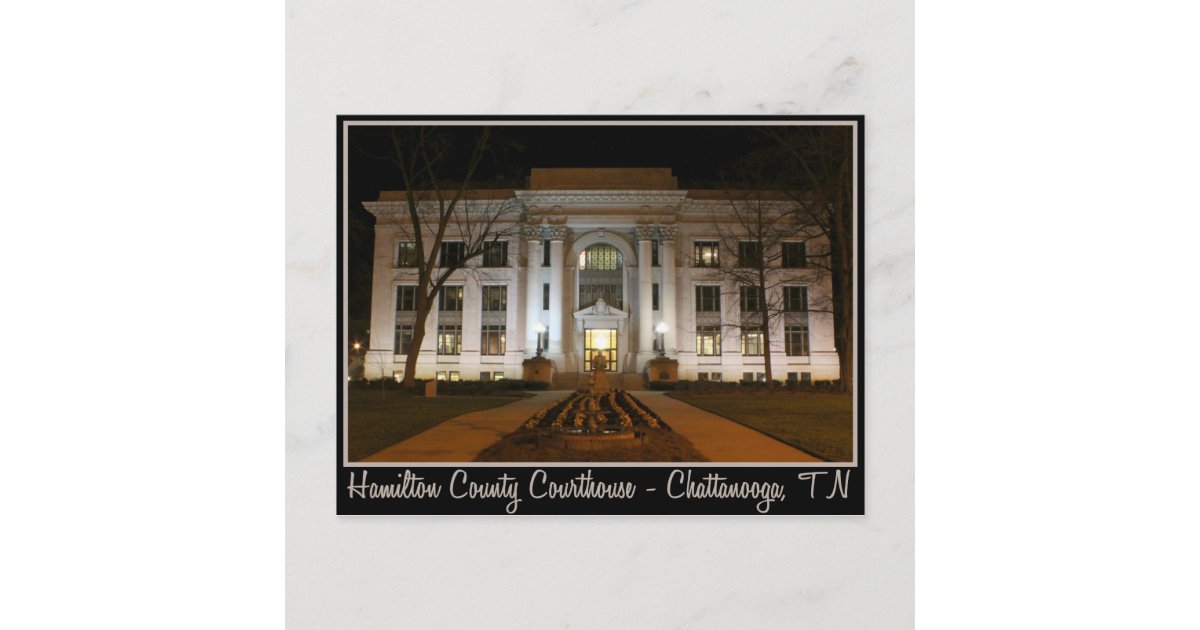 Hamilton County Courthouse - Chattanooga, TN Postcard | Zazzle