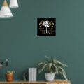 Hamlet "own self be true" Quote (Gold Version) Poster | Zazzle