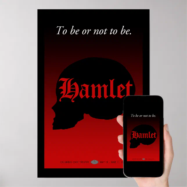 Hamlet Poster | Zazzle