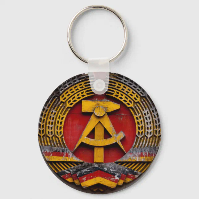 Hammer and Sickle Symbol of Communist Keychain | Zazzle