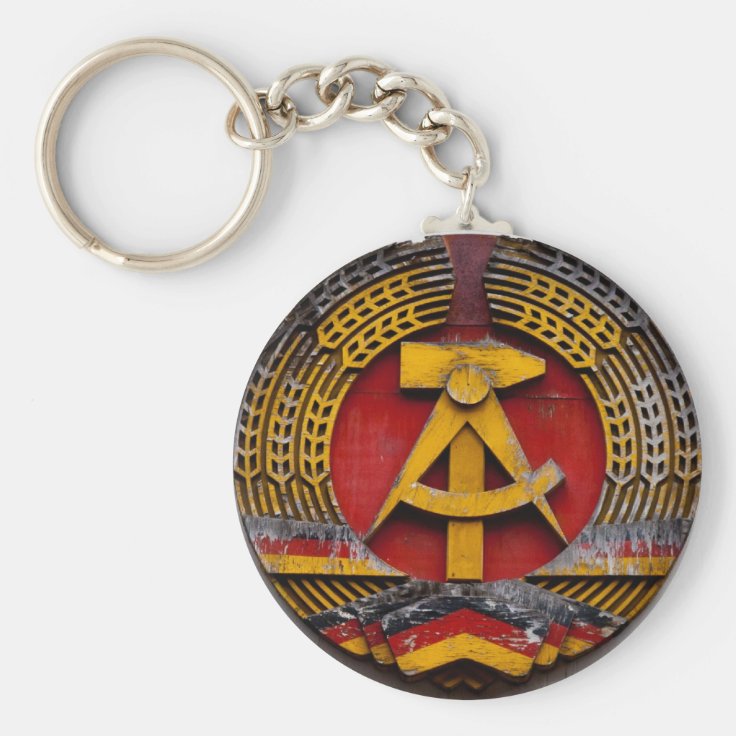 Hammer and Sickle Symbol of Communist Keychain | Zazzle