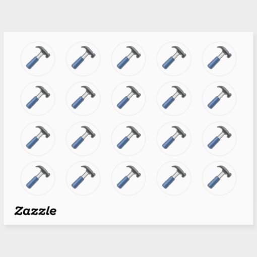 Hammer Stickers | Zazzle