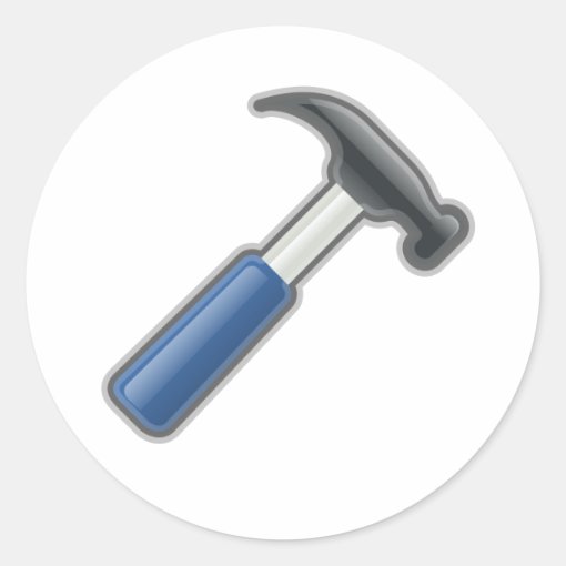 Hammer Stickers | Zazzle