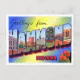 Hammond, Indiana Vintage Big Letters Postcard | Zazzle