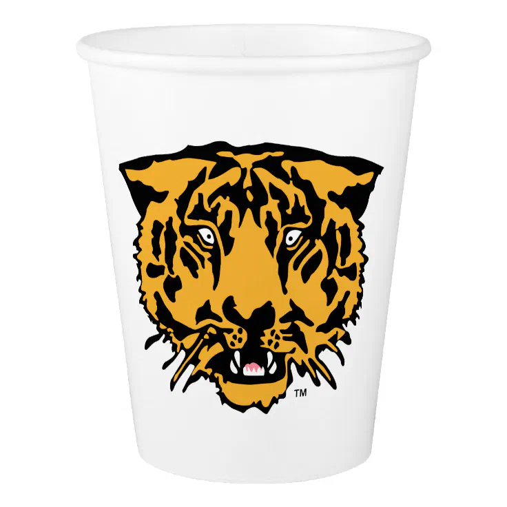 Hampden-Sydney Tiger Logo Paper Cup | Zazzle