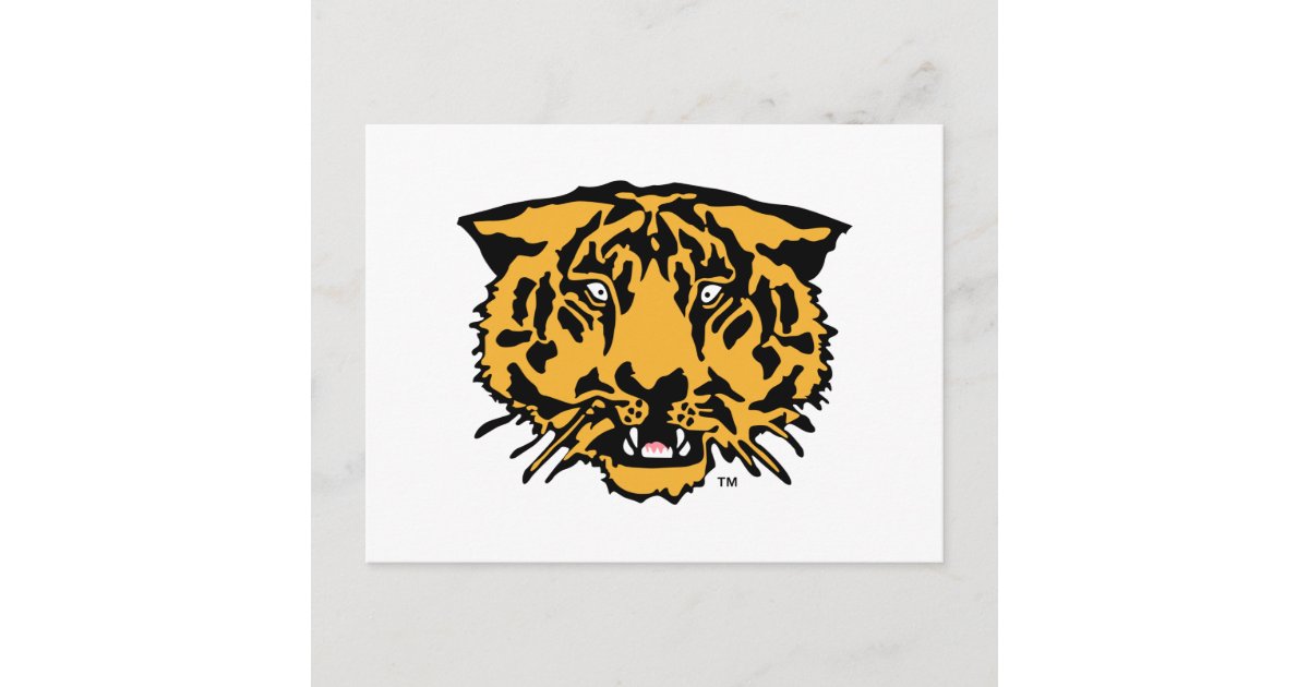 Hampden-Sydney Tiger Logo Postcard | Zazzle