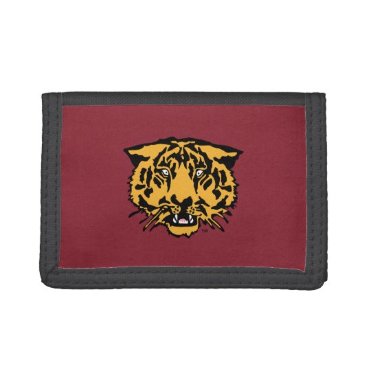 Hampden-Sydney Tiger Logo Trifold Wallet | Zazzle.com