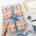 Hamster Pattern Wrapping Paper | Zazzle