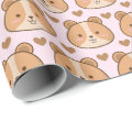 Hamster Pattern Wrapping Paper | Zazzle