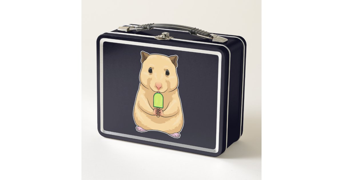 Hamster Popsicle Metal Lunch Box | Zazzle