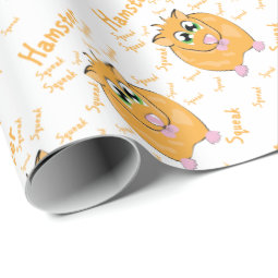 hamster wrapping paper | Zazzle