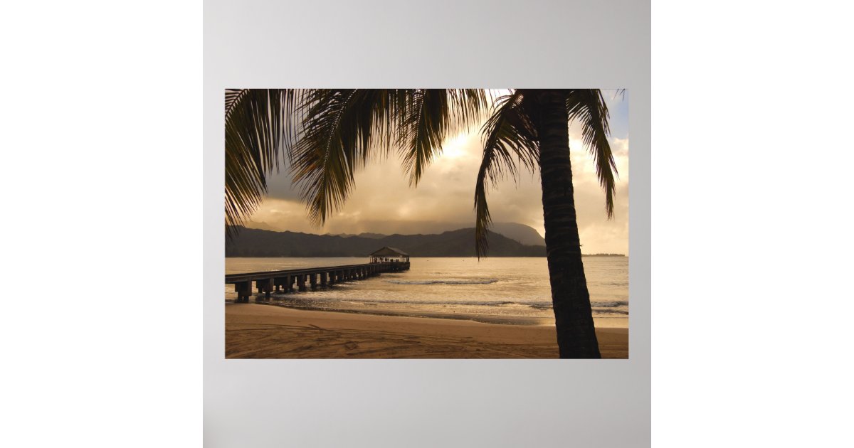 Hanalei Bay - Kauai, Hawaii Poster | Zazzle