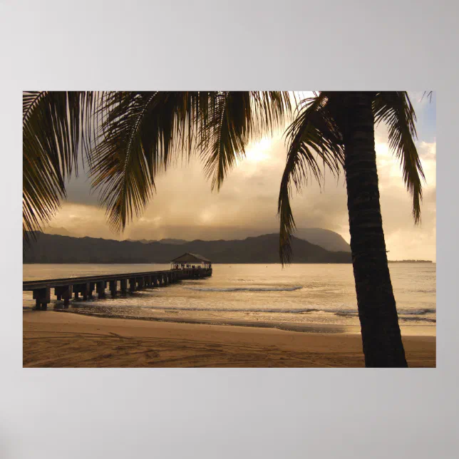 Hanalei Bay - Kauai, Hawaii Poster | Zazzle