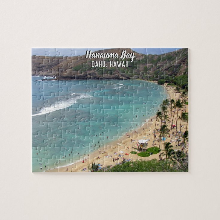 Hanauma Bay in Oahu, Hawaii Puzzle | Zazzle