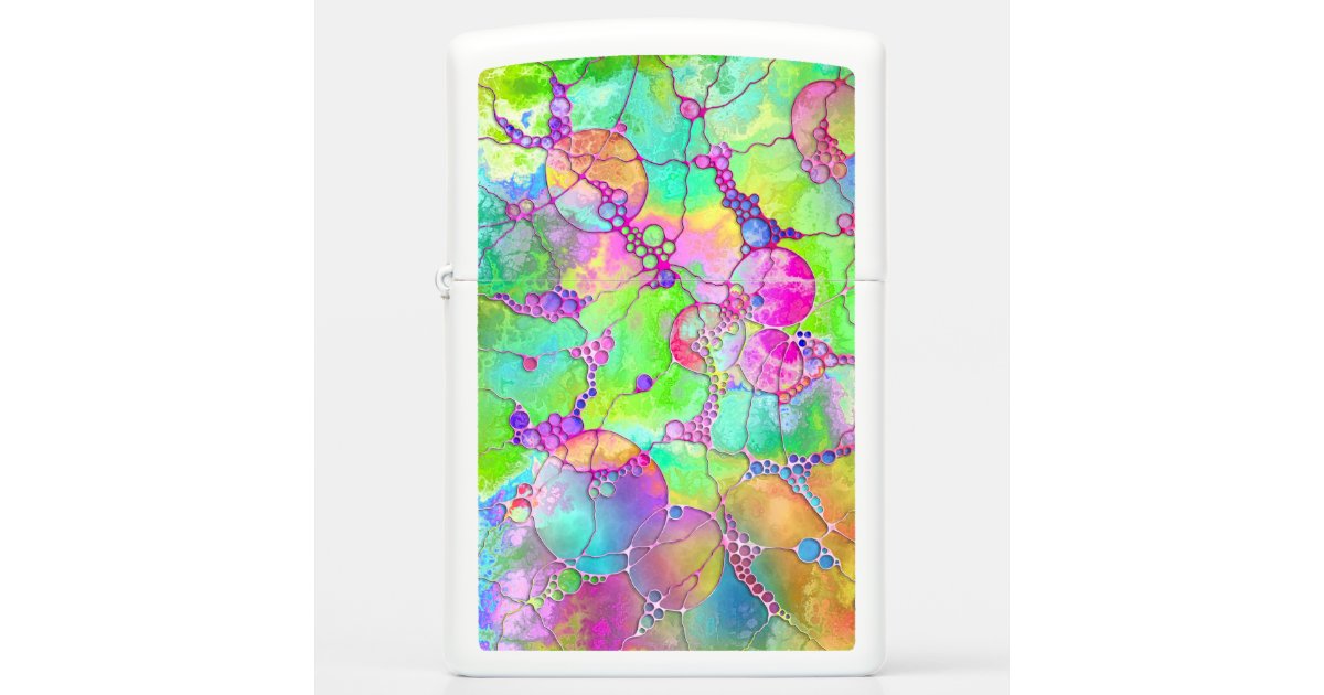 Hand And Digitally Painted Pattern Art 41 Zippo Lighter | Zazzle