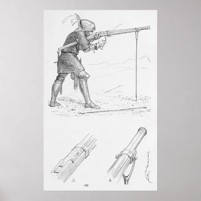 Hand Cannoneer Poster | Zazzle