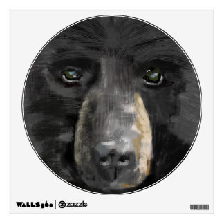 Black Bear Wall Decals & Wall Stickers | Zazzle