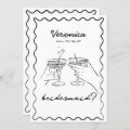 Hand Drawn Doodle Bridesmaid Proposal Card | Zazzle